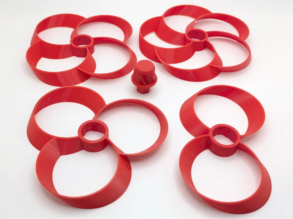 Toroidal Launcher Mini Rings - 200mm pitch by Brent Peterson - MakerWorld