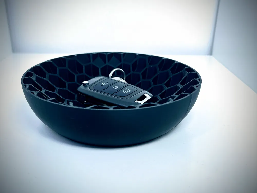 Honeycomb Modern Key Tray by RG 3DPrint - MakerWorld