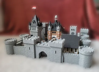 Modular castle by mac93 MakerWorld: Download Free 3D Models