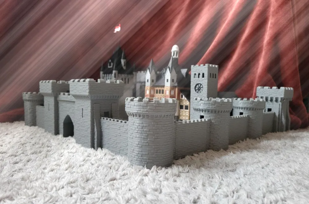 Modular castle - Free 3D Print Model - MakerWorld