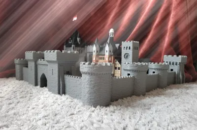Modular castle by mac93 MakerWorld: Download Free 3D Models