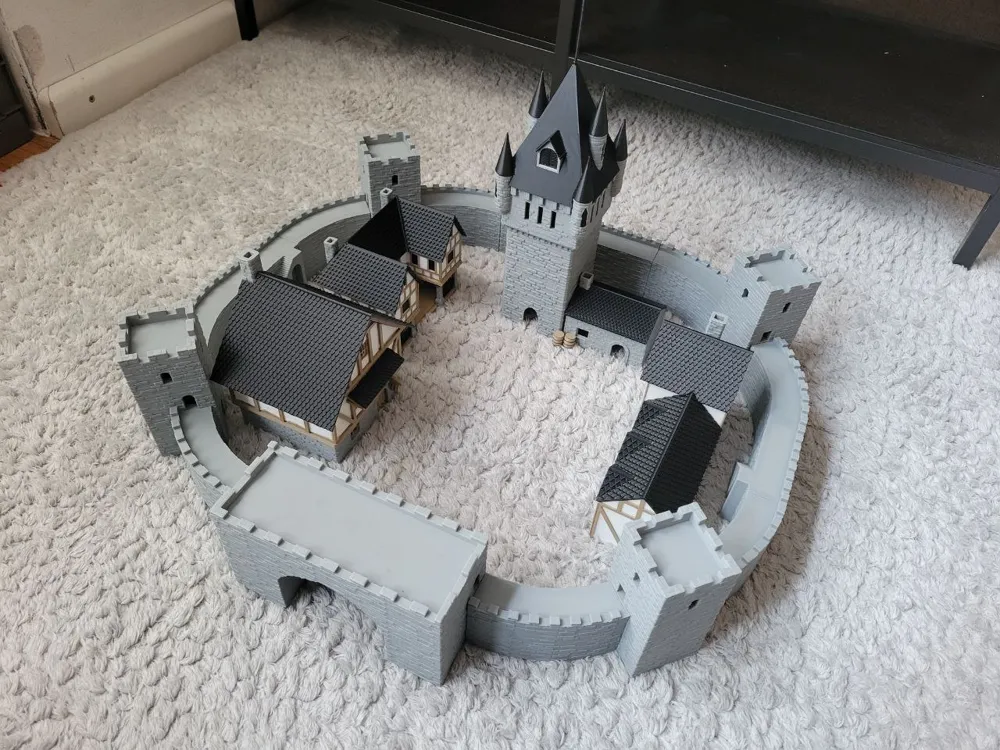 Modular castle - Free 3D Print Model - MakerWorld