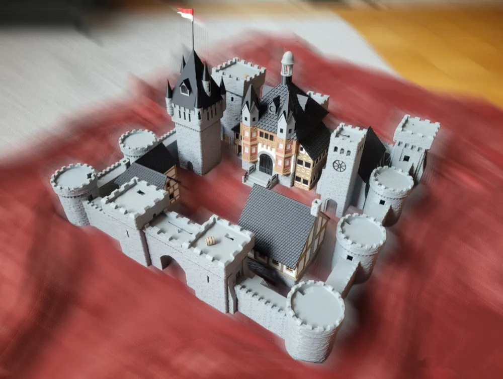 Modular castle - Free 3D Print Model - MakerWorld