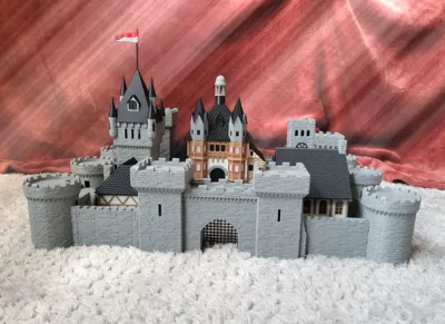 Modular castle by mac93 MakerWorld: Download Free 3D Models