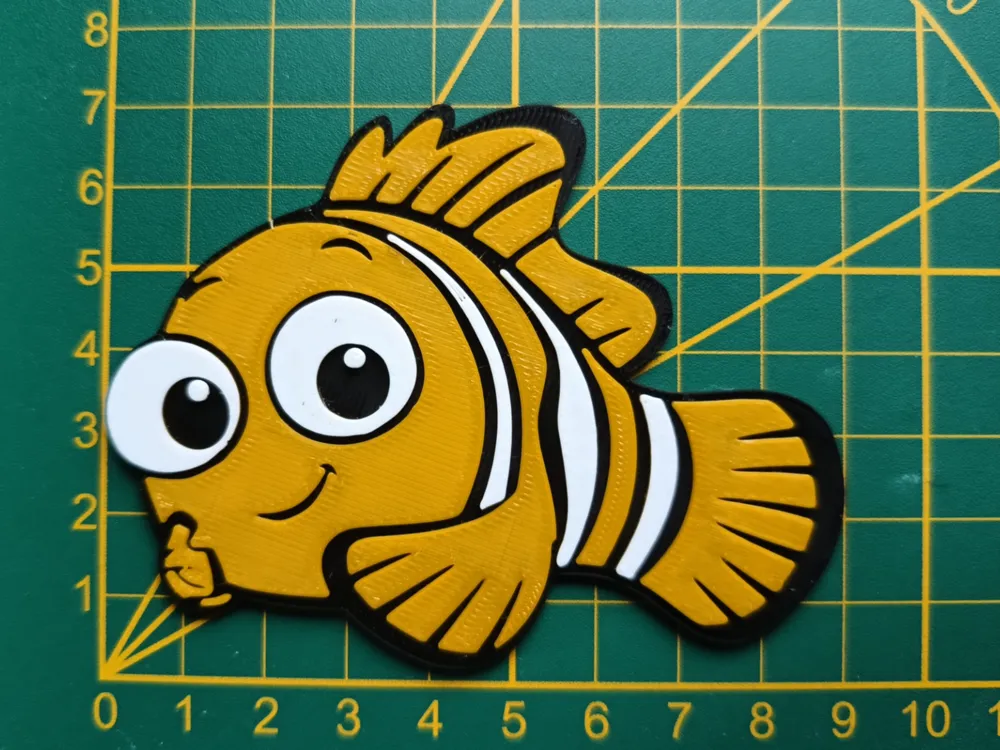 Nemo fish fridge magnet by Hanysek - MakerWorld