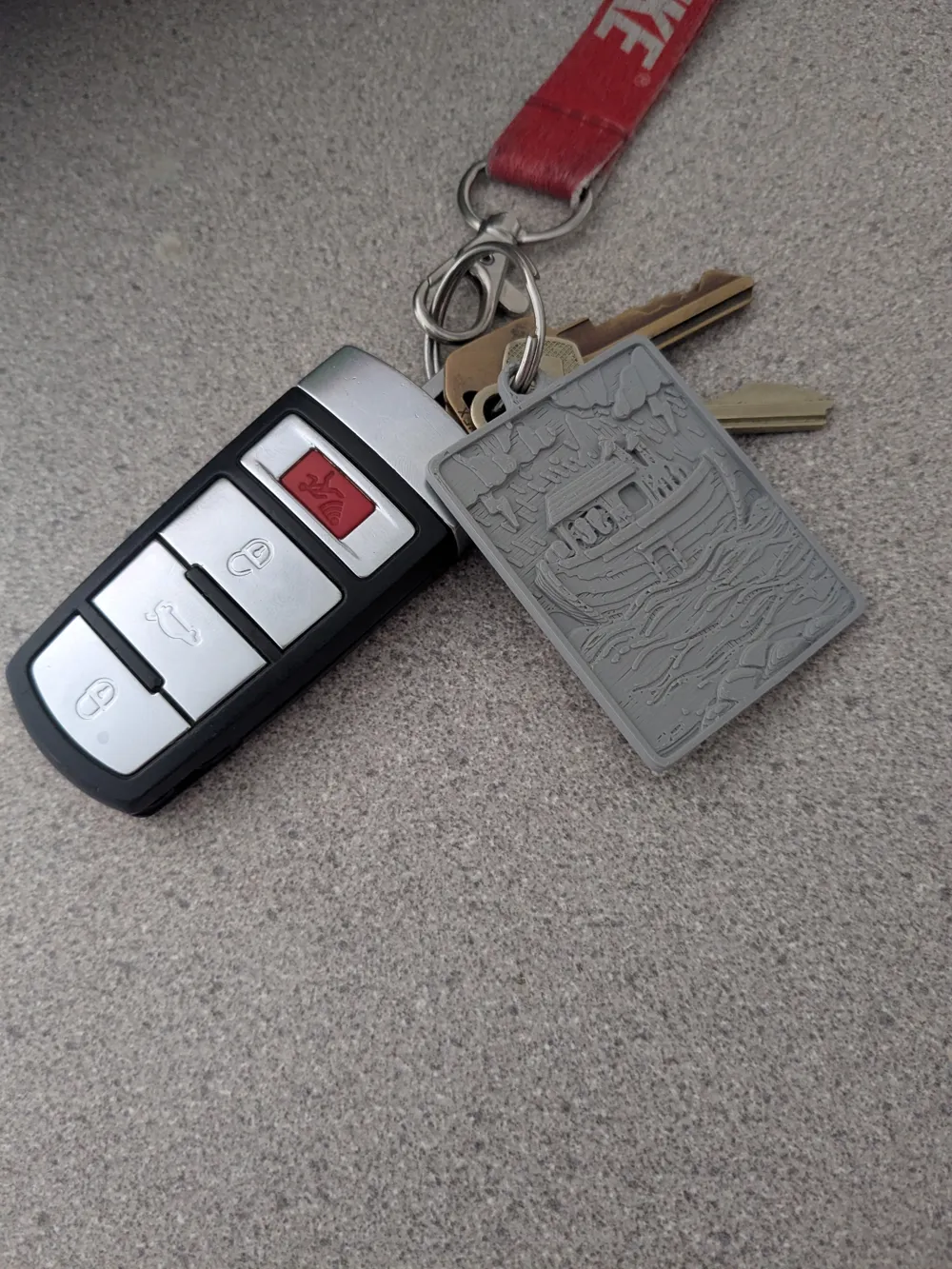 Noah's Ark Biblical Keychain/Ornament - Free 3D Print Model - MakerWorld