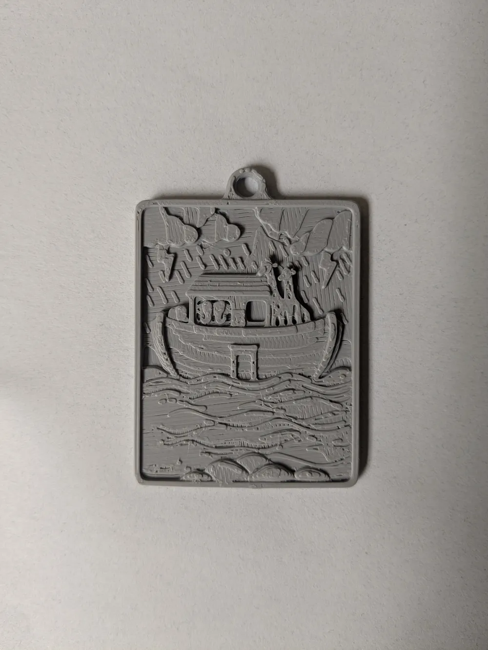 Noah's Ark Biblical Keychain/Ornament - Free 3D Print Model - MakerWorld