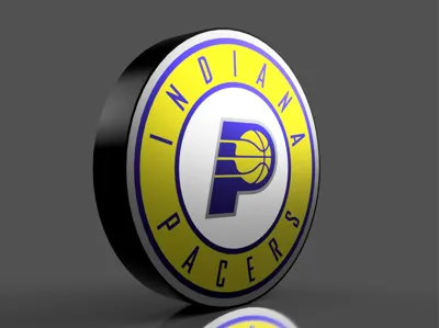 INDIANA PACERS 3D Logo 180mm series by mercadogarzas - MakerWorld