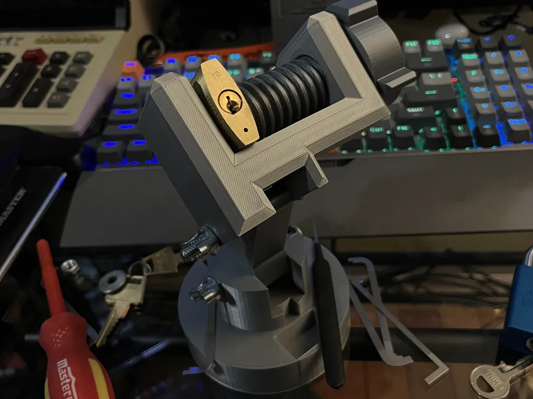 Locksport Vice by Astro13 MakerWorld: Download Free 3D Models