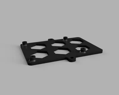 Raspberry Pi 4 / 5 Mounting Plate by 5B4APV MakerWorld: Download Free ...