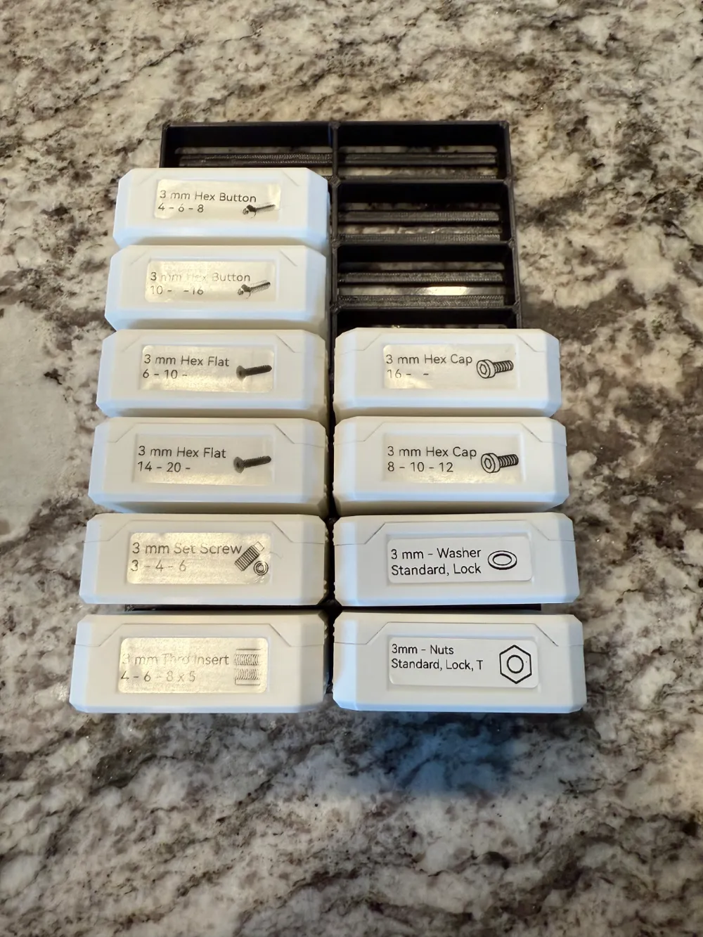 Clamshell Parts Box Holder for IKEA Alexa Draw by FoCo_Phil MakerWorld ...