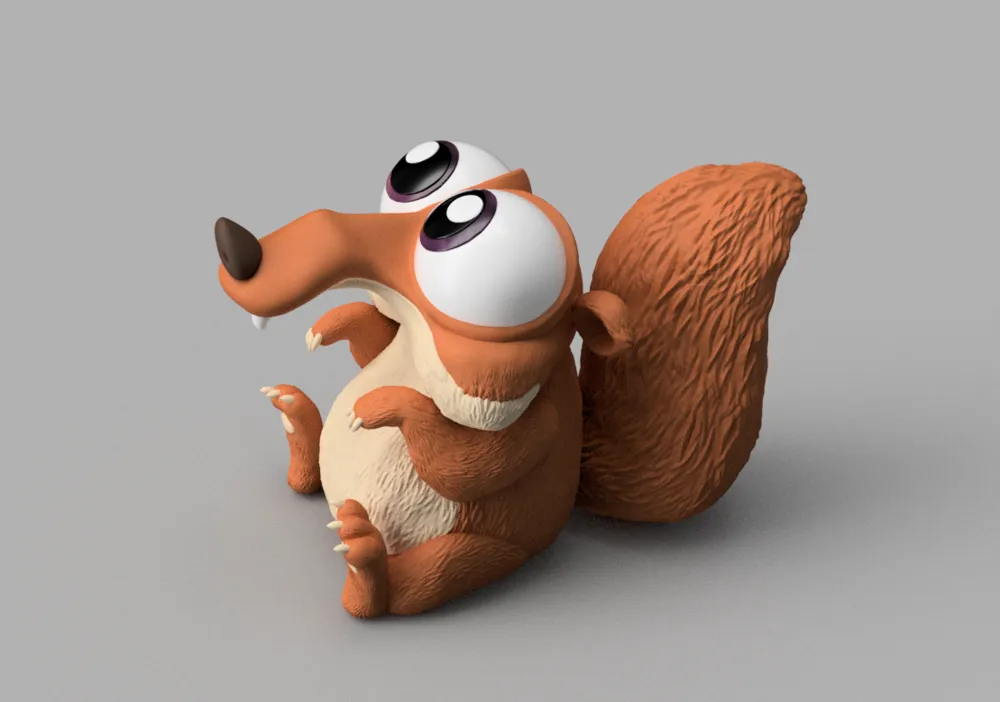 Baby Scrat 9 cm tall by MiX&BitS - MakerWorld