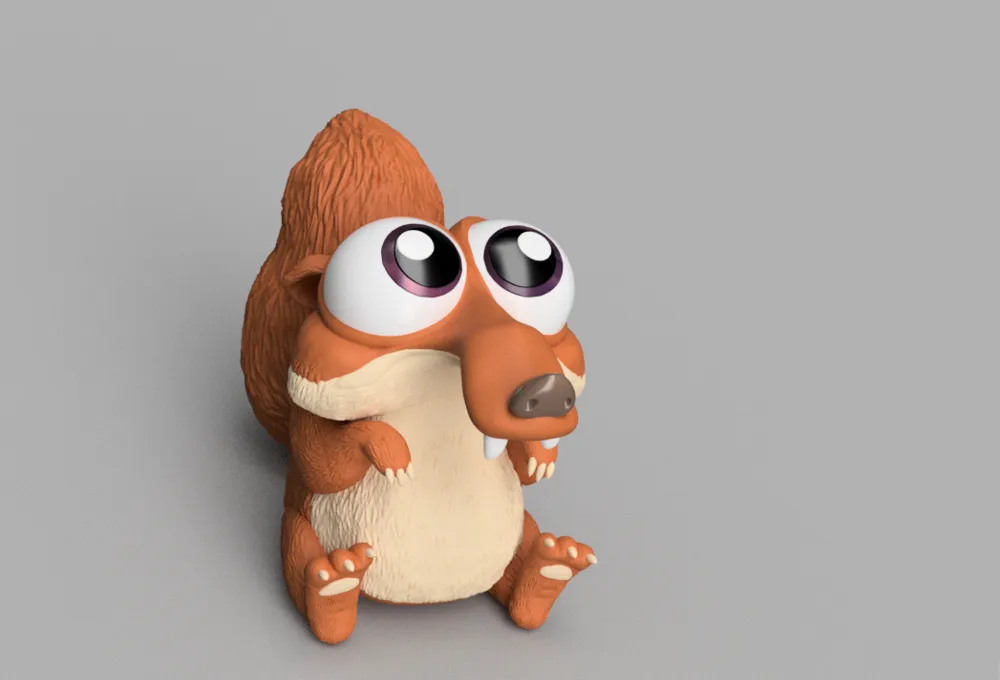 Baby Scrat 9 cm tall by MiX&BitS - MakerWorld