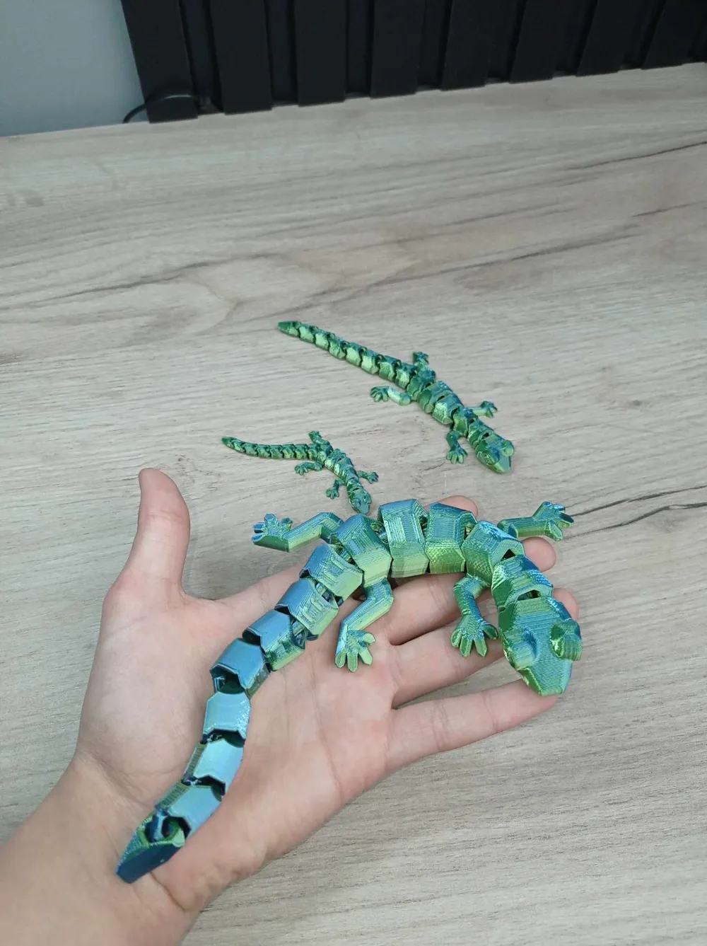 flexi lizard - Free 3D Print Model - MakerWorld
