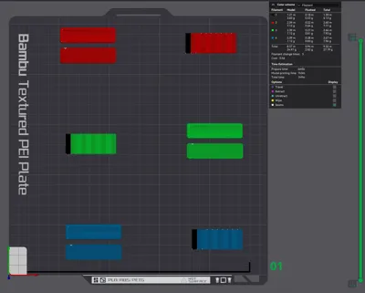 Hueforge TD Test Strips - Lightbox and 10Steps by ShakaStudio - MakerWorld