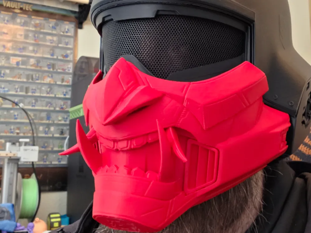 Helldivers 2 Helmet Oni Remix Remixed by TheJeebo - MakerWorld