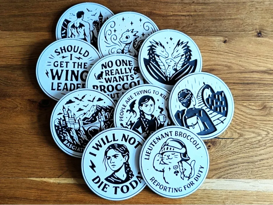 The Empyrean - Coaster Collection (with organizer) by Paul Weiß ...