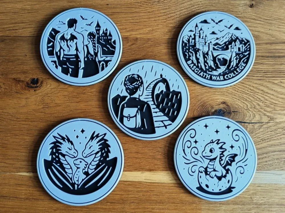 The Empyrean - Coaster Collection (with organizer) by Paul Weiß ...