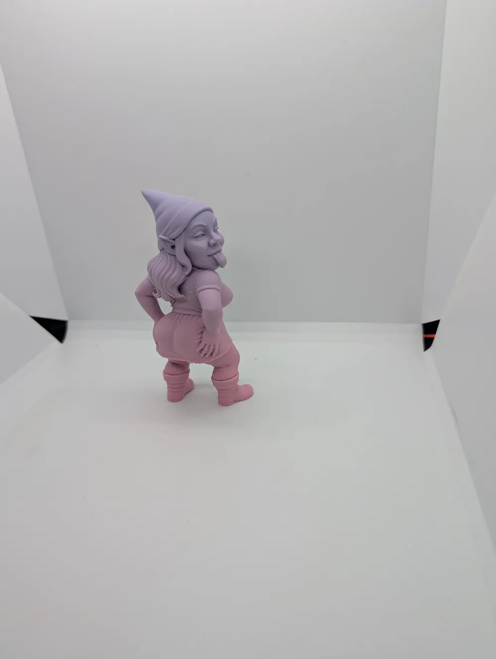 Cheeky Gnome Girl – Playful Spirit of Mischief - Free 3D Print Model ...