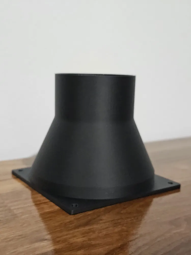 MakerLab Adjustable 120mm PC Fan Adapter Ducting - Free 3D Print Model ...