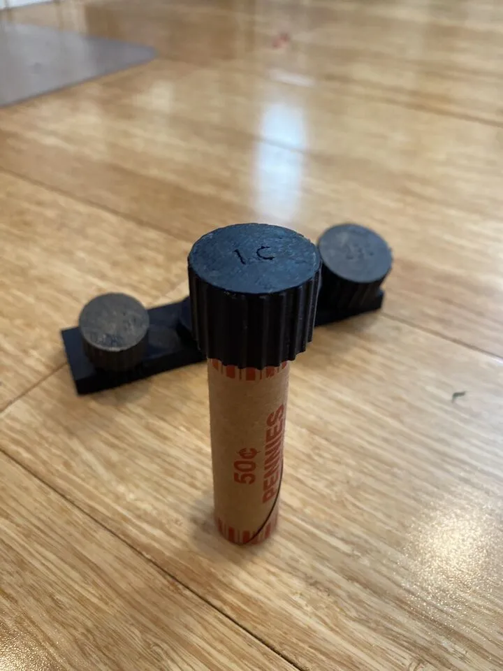 Coin Roll Crimper, 1c-25c with stand! by ramzizizz MakerWorld: Download ...