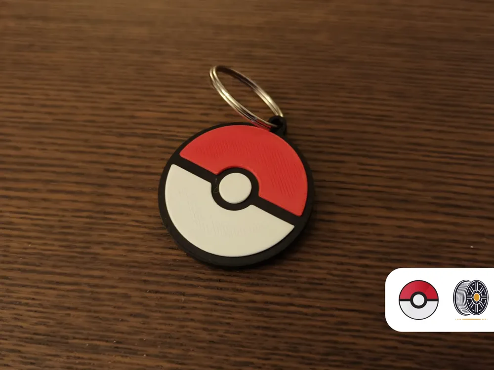 Pokeball | Pokemon Keychain Series - Free 3D Print Model - MakerWorld
