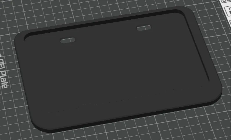 Electric License Plate Frame (for Nanjing plastic plates) by user ...