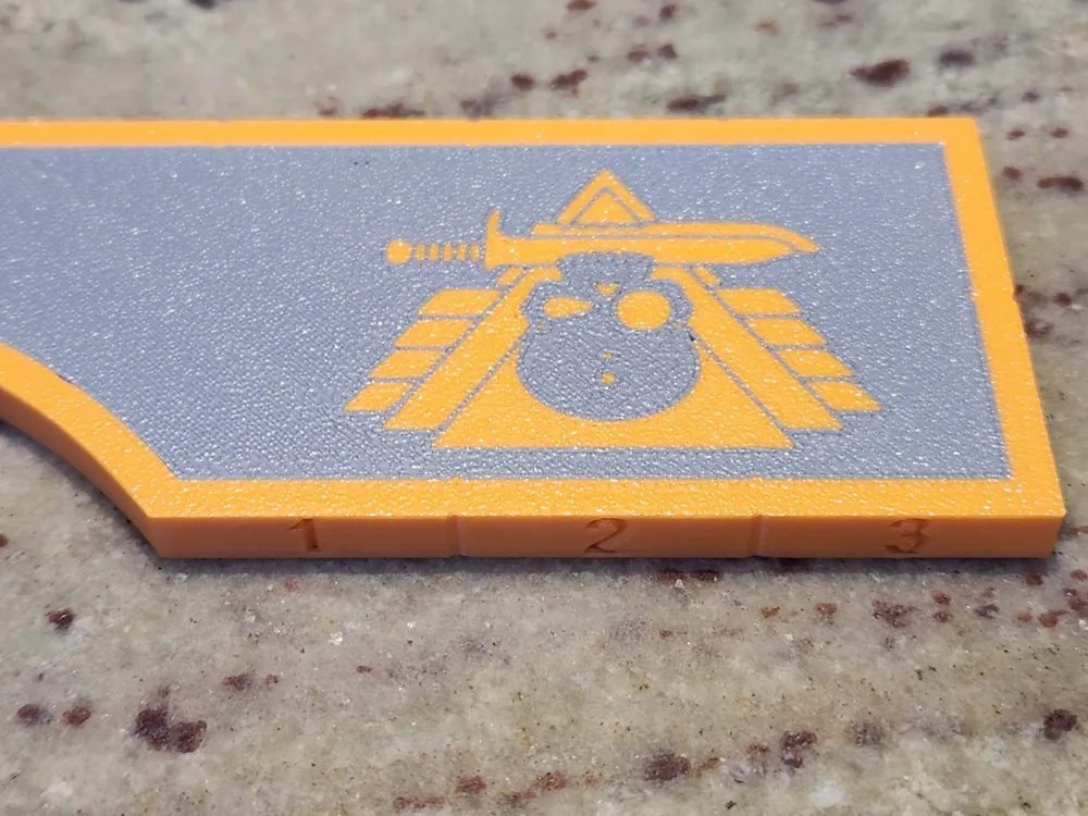 Tabletop 6" + 3 Extending Game Ruler Kill Team 40K - Free 3D Print ...