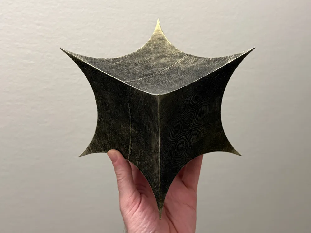 Hyperbolic Cube by Endless Design Lab 🌀 MakerWorld: Download Free 3D Models