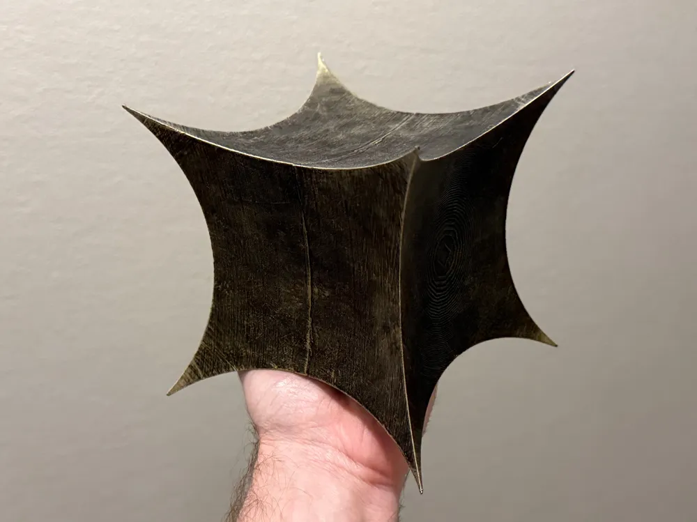 Hyperbolic Cube by Endless Design Lab 🌀 - MakerWorld