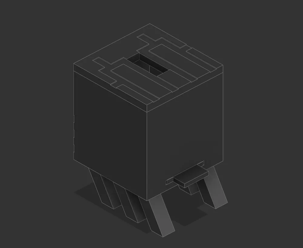Minecraft Ghast by LuckyStar88 - MakerWorld