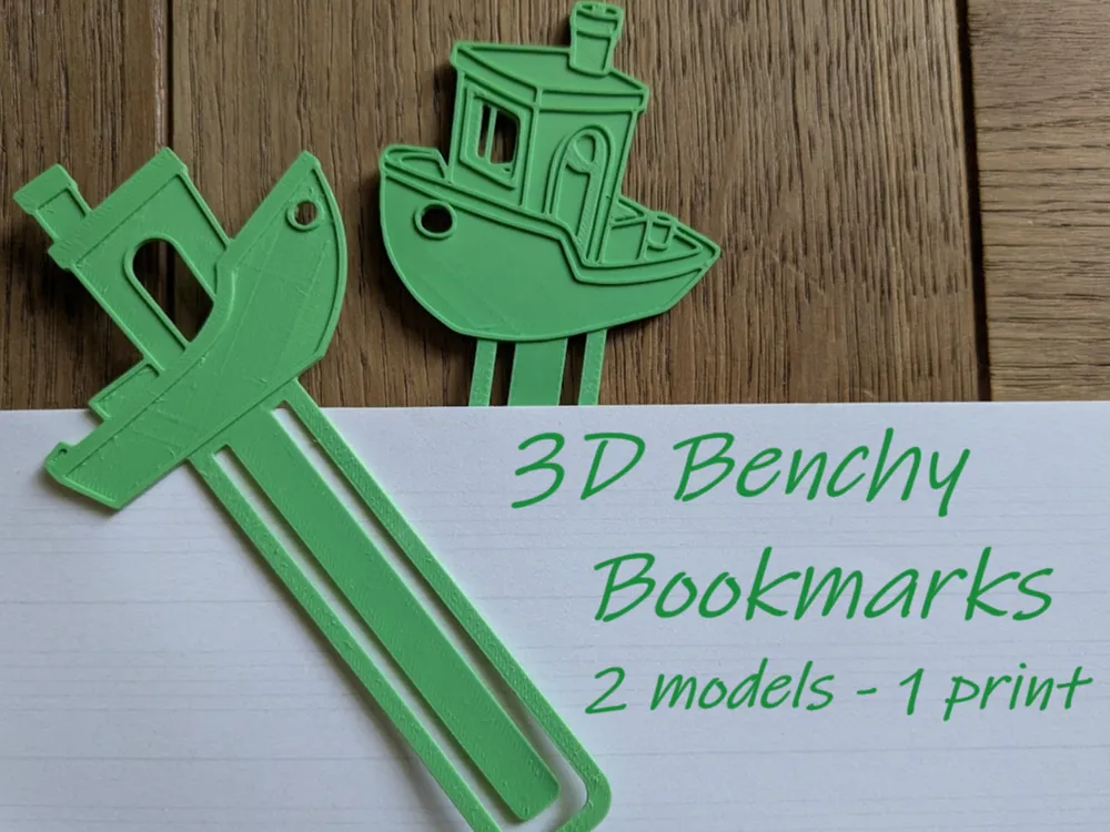 Benchy bookmarks by Raspi748 MakerWorld: Download Free 3D Models