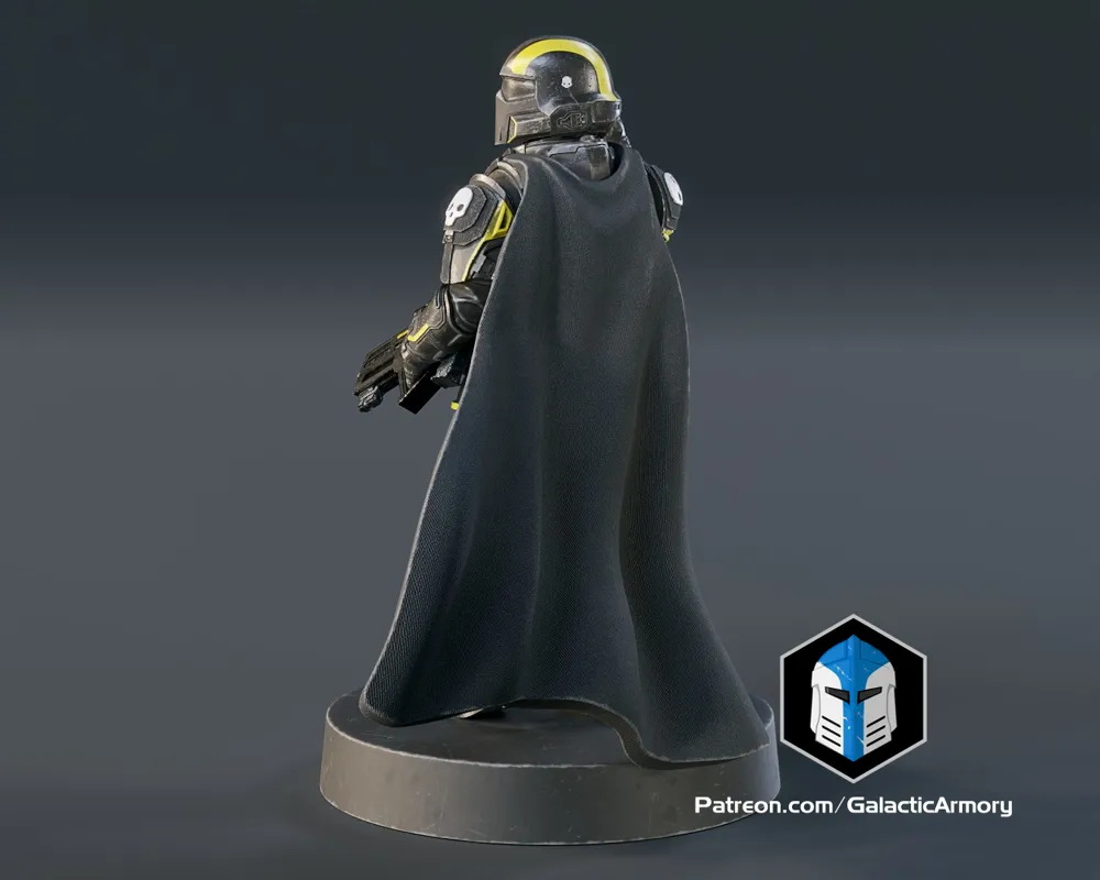 Helldiver Miniature by Galactic Armory - MakerWorld