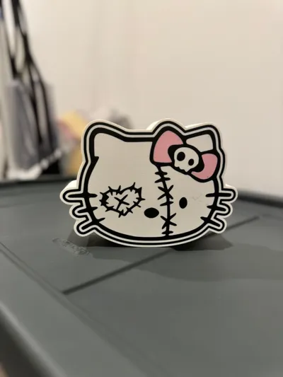 Hello Kitty Hannibal Lecter Light Box by Bromigo77 - MakerWorld