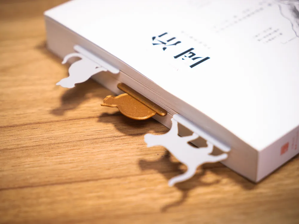 Cat Bookmark - Free 3D Print Model - MakerWorld