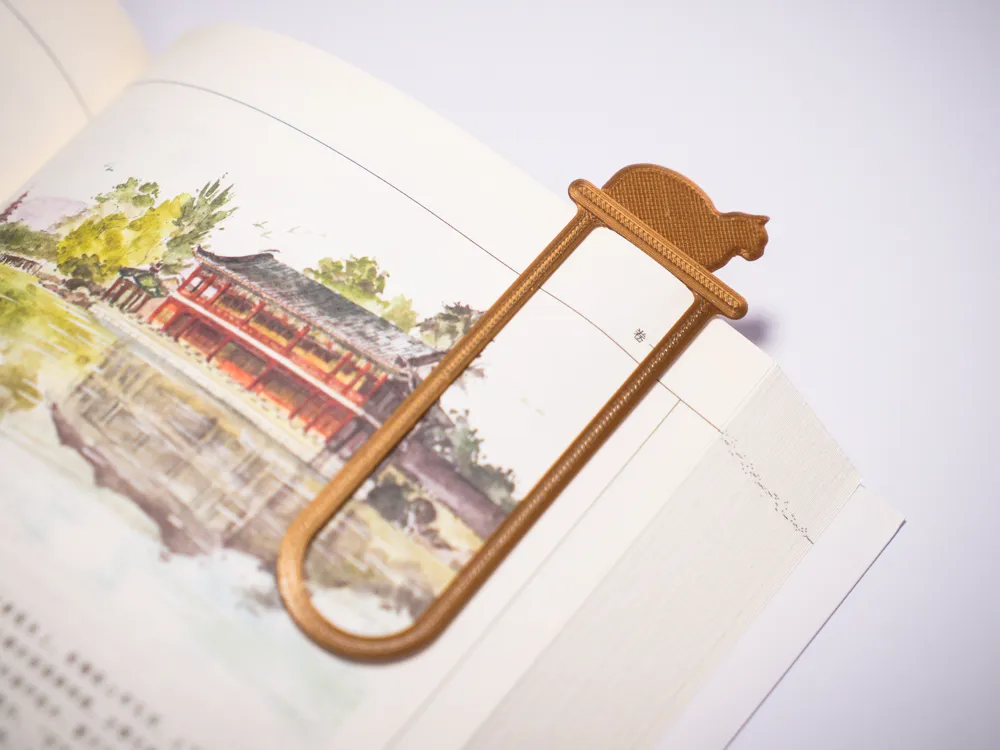 Cat Bookmark - Free 3D Print Model - MakerWorld