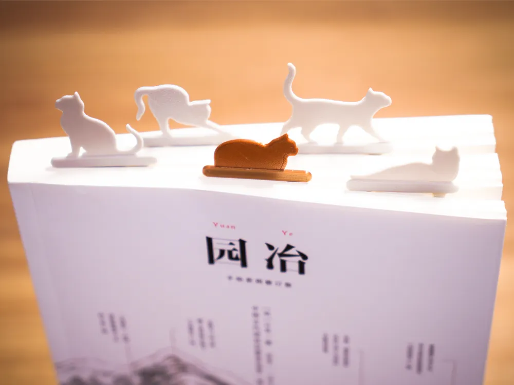 Cat Bookmark - Free 3D Print Model - MakerWorld