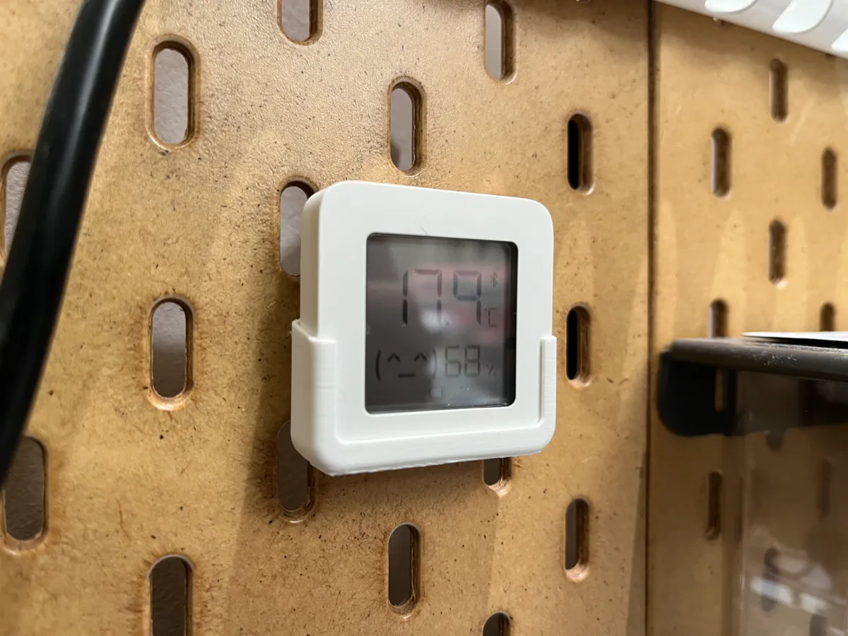 IKEA Skadis Mi Temperature Monitor 2 hold小米温湿度计2支架 by casatift ...