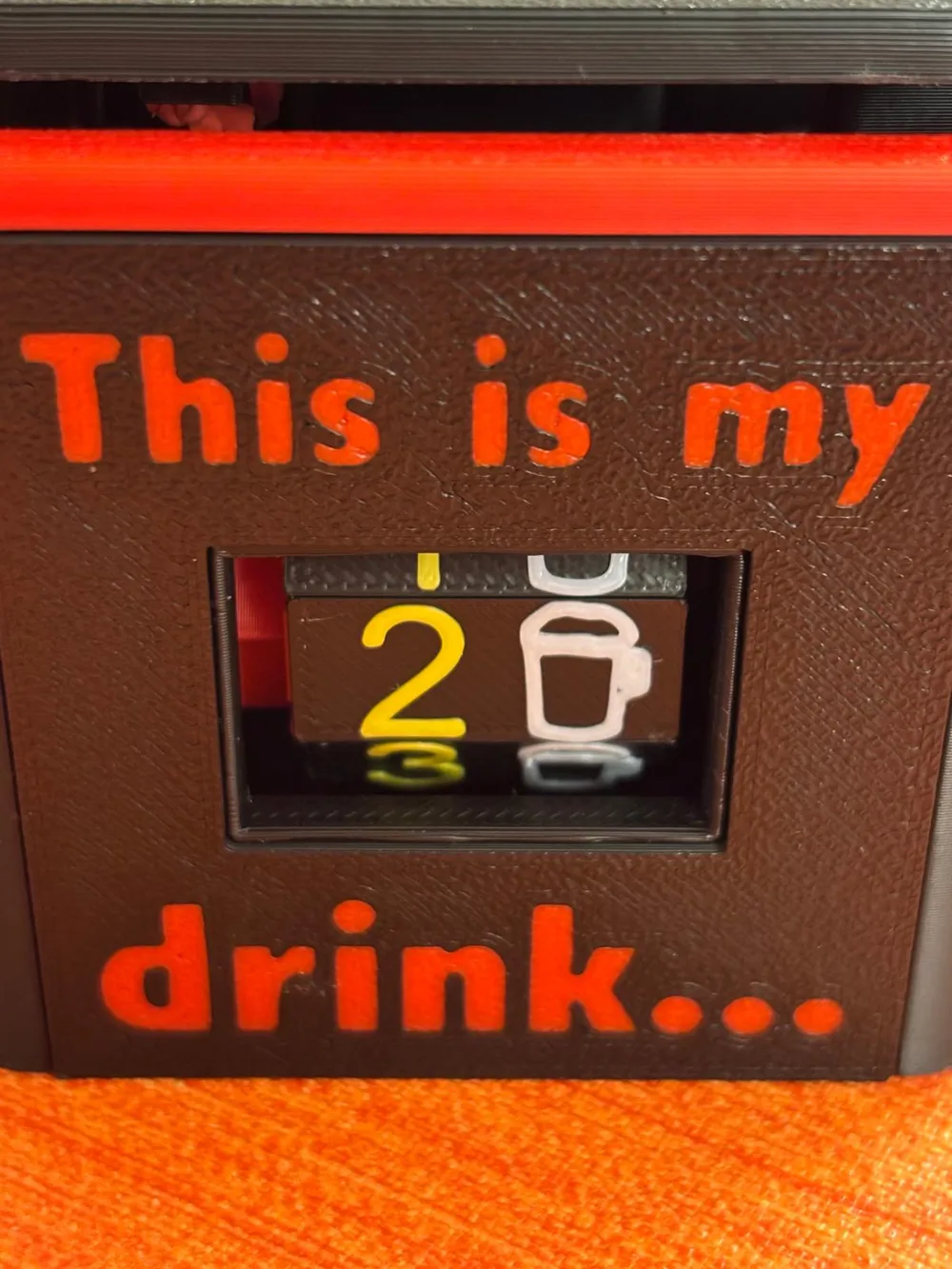 Drink counter - Free 3D Print Model - MakerWorld