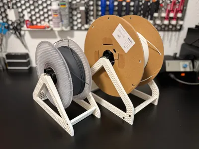 Filament Spool Holder for 1KG and 3KG Spools by Haix3D MakerWorld ...