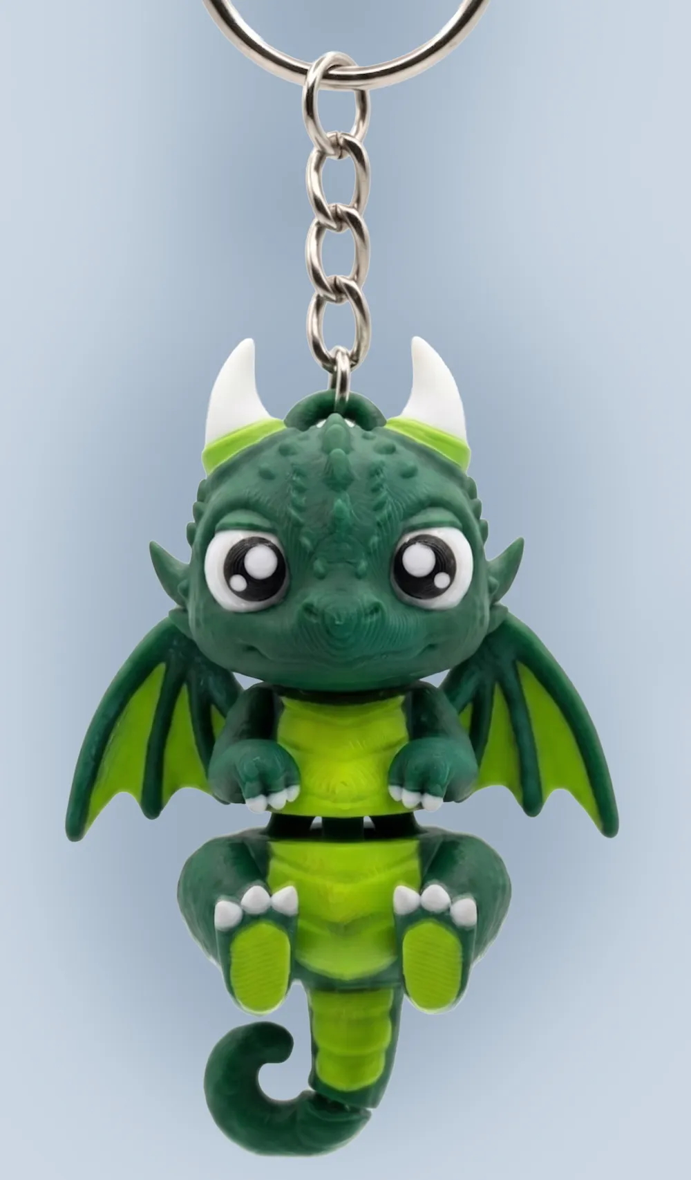 Articulated Dragon Keychain - Free 3D Print Model - MakerWorld
