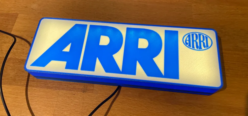 ARRI Logo Lightbox by Fab_ster - MakerWorld