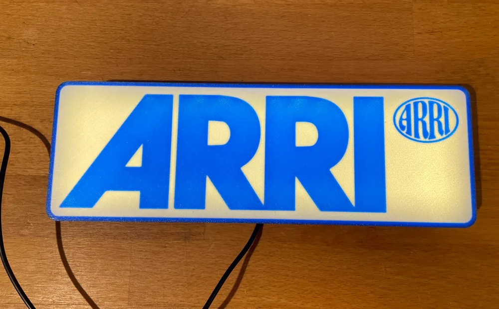ARRI Logo Lightbox by Fab_ster - MakerWorld