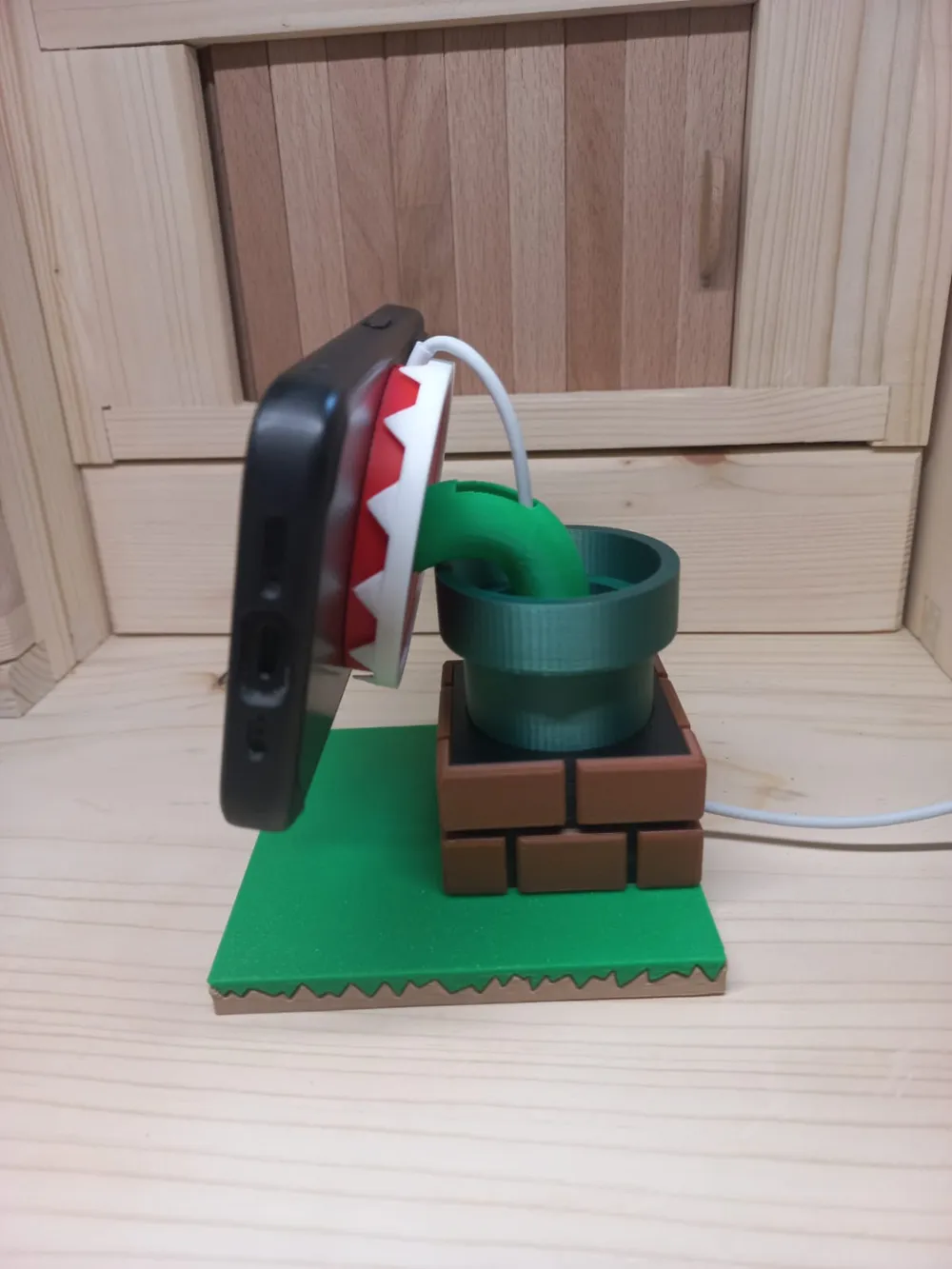 Supporto pianta carnivora Super Mario per MagSafe - Free 3D Print Model ...