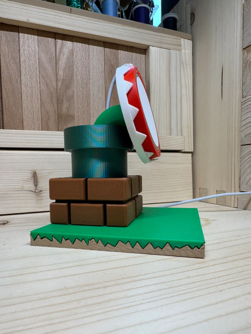 Supporto pianta carnivora Super Mario per MagSafe - Free 3D Print Model ...
