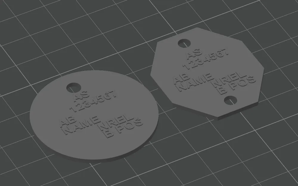 Australian Dog Tags by feeksi32 - MakerWorld