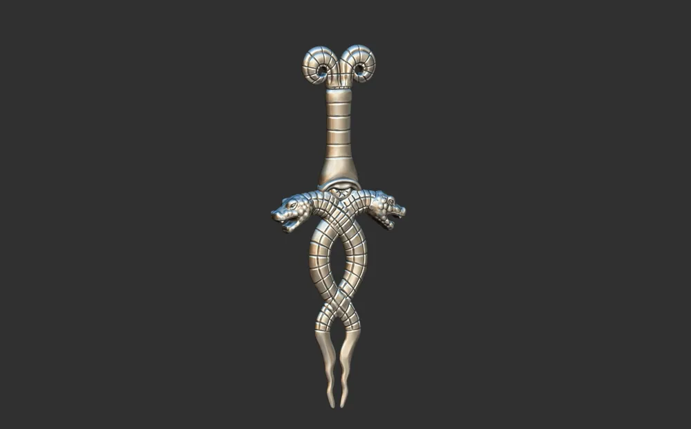Fangs of the Serpent Dagger by 3DomSculpts MakerWorld: Download Free 3D ...