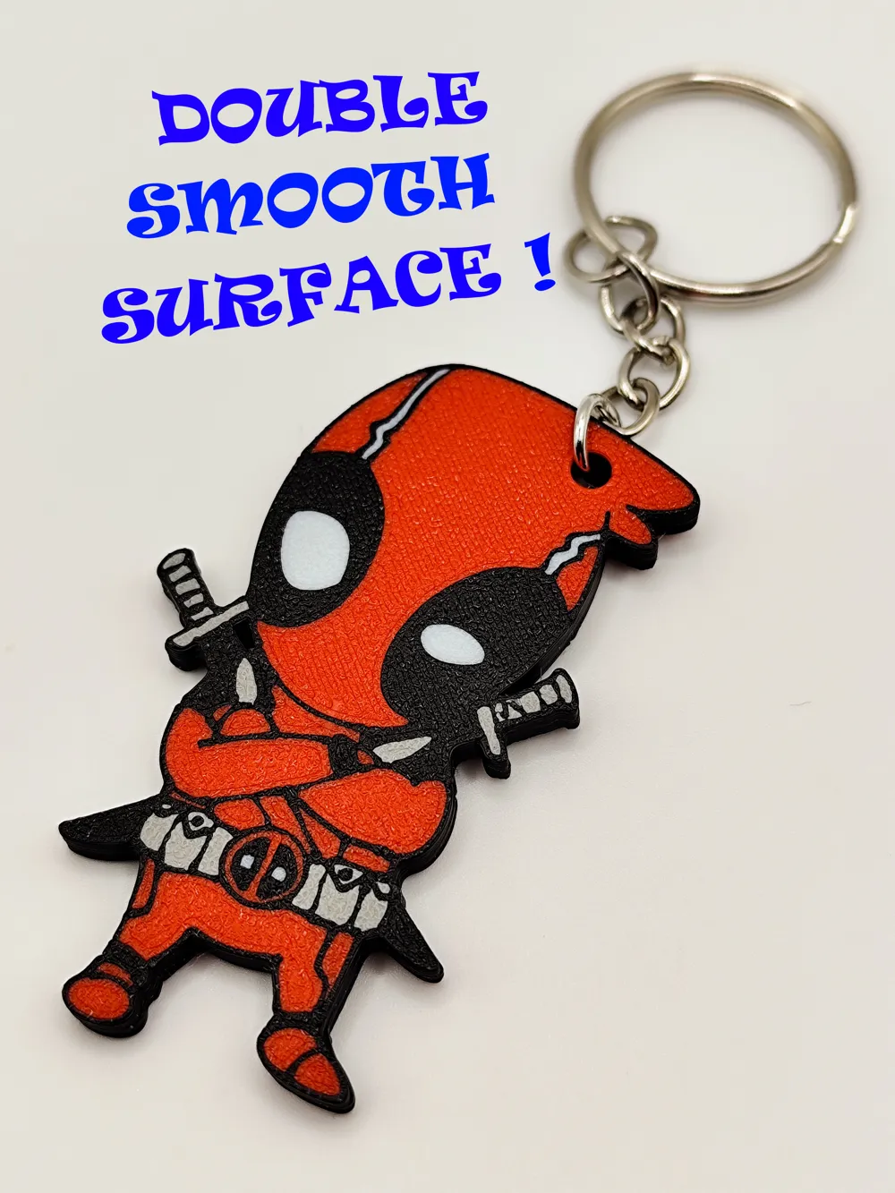 Deadpool keychain by fabio.becce23 MakerWorld: Download Free 3D Models