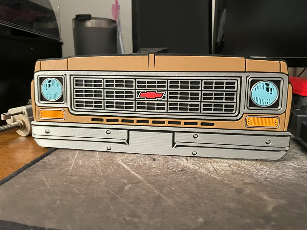 1978 Chevy C-10 front end - Free 3D Print Model - MakerWorld