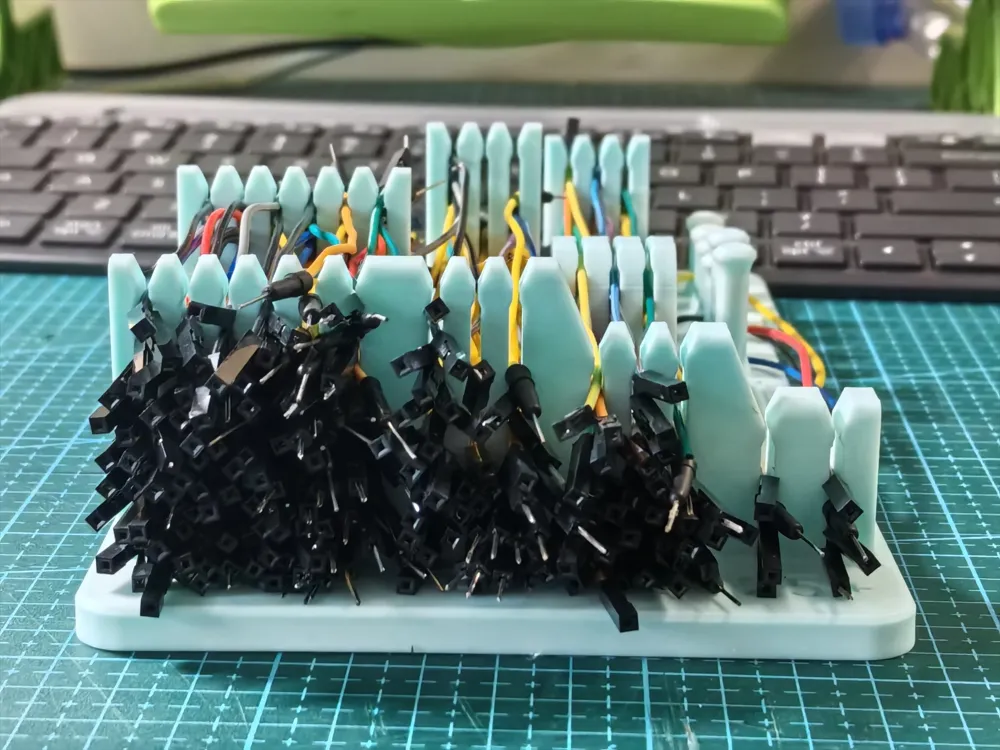 Dupont Wire Organizer V2 - Free 3D Print Model - MakerWorld